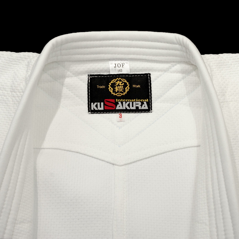 Judogi Kusakura Compétition Japan Blanc - FIJ Approuvé